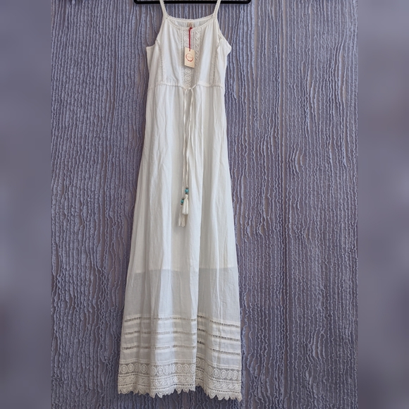 RAGA | Dresses | New Raga Gypsy Dancer Boho Maxi Dress White Small | Poshmark